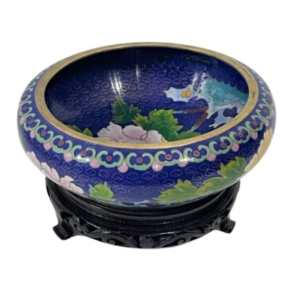 Handmade | Accents | Chinese Blue Of Jingtai Jingfa Enamelware Cloisonn ...